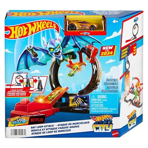 Комплект за игра Hot Wheels City Bat Loop HTN78 Toyzz Shop