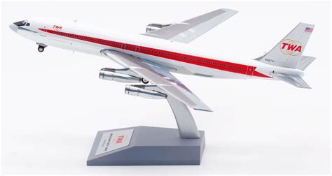 B707 131b Trans World Airlines 1960s Twin Globe Colors