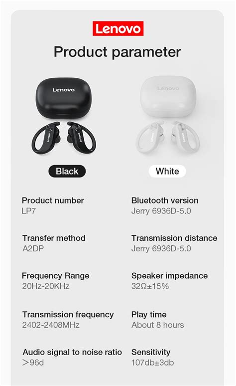 Lenovo LP7 True Wireless Earbuds - Mobile Phone Prices in Sri Lanka ...