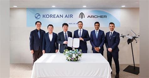 Korean Air Partners With Archer Aviation To Introduce Midnight Evtol