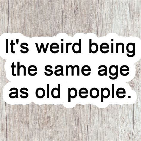 Funny Old People Stickers Etsy