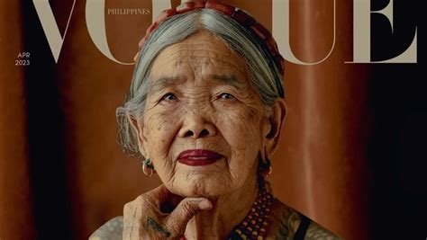 106 Year Old Filipino Tattoo Artist Is Oldest Person On Vogue Magazine