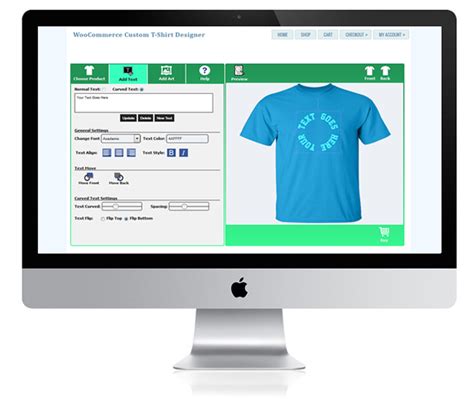 Designer De Camisetas Personalizadas WooCommerce Pluginthemebr Wordpress Plugins E Temas