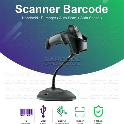 Jual Scanner Barcode Zebra Li2208 Motorola Li 2208 Symbol Li2208 1d