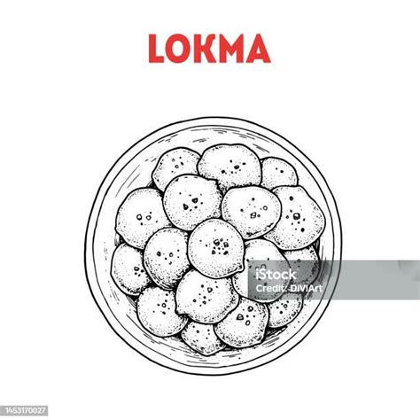 록마 스케치 터키 음식 손으로 그린 벡터 그림입니다 터키 길거리 음식 스케치 스타일 평면도 빈티지 벡터 그림입니다 검은색에 대한 스톡 벡터 아트 및 기타 이미지 Istock