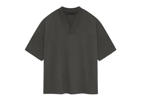 Fear Of God Essentials V Neck T Shirt Ink Sp24 ของแท้
