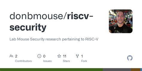 Github Donbmouseriscv Security Lab Mouse Security Research