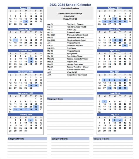 Clp 2020 2024 Calendar