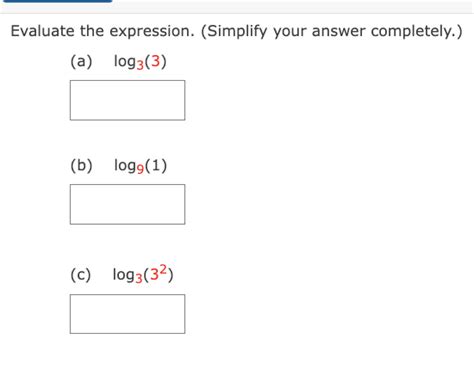 Solved Evaluate The Expression Simplify Your Answer Chegg Com