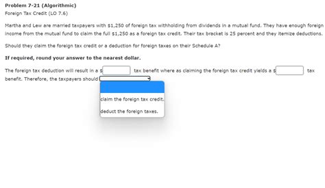 solved problem 7 21 algorithmic foreign tax credit lo