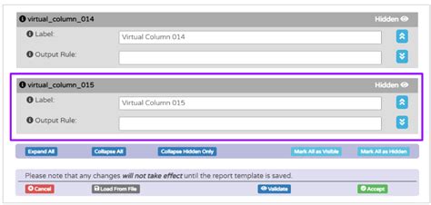 Virtual Columns