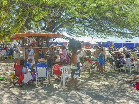 El Rodadero Beach In Colombia Editorial Stock Image Image Of South