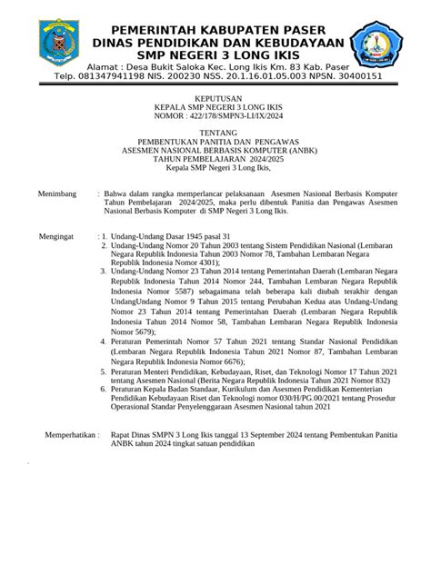 Sk Panitia Anbk 2023 Pdf