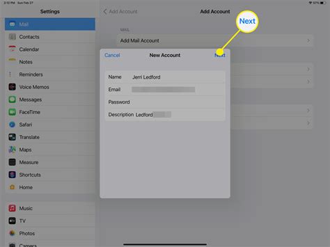 How To Add Email To IPad
