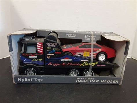 Nylint Sound Machine Race Car Hauler Delaware Auction Center
