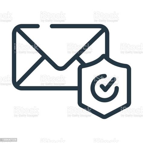 통신 씬 선 아이콘 통신 Gdpr 개념 격리 된 개요 기호에서 메시지 선형 아이콘 웹 디자인 및 앱에 대한 벡터 그림 기호
