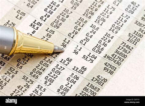 Stock Market Analyzing Stock Photo Alamy