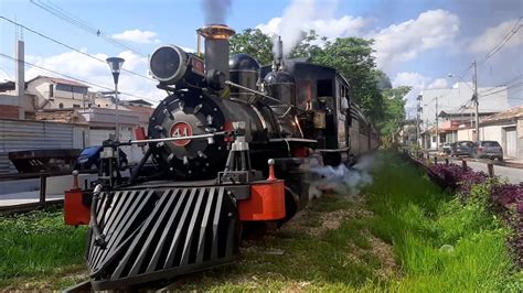 Trem Tur Stico Nos Kms E Locomotiva Youtube