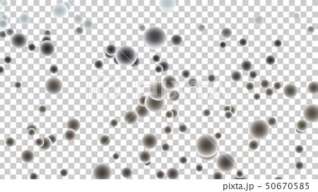 CGパーティクル くっつく液体流動体表面張力のイラスト素材 50670585 PIXTA