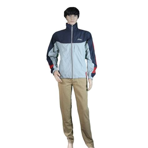 Asic Statement Running Jacket Bargain As Clothing
