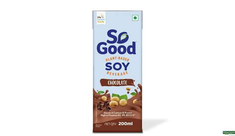 Buy So Good Soy Chocolate Plant Based Beverage 200ml Online At Best