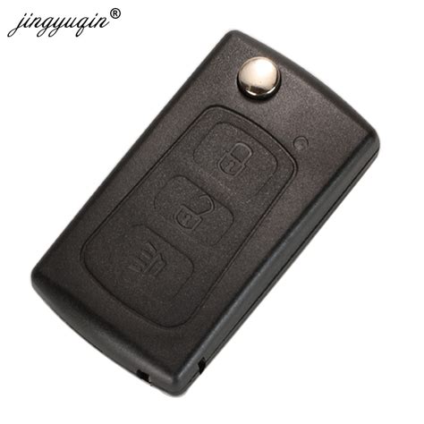 Jingyuqin 3 Knoppen Flip Folding Remote Key Case S Grandado