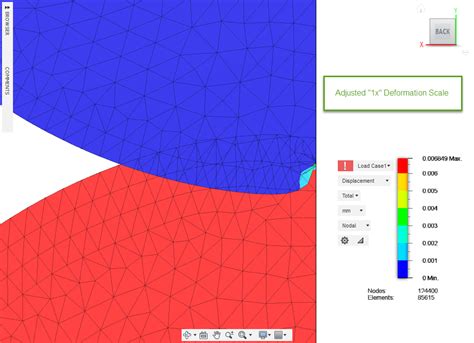 solved static stress simulation deformation nonsense autodesk