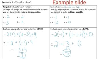 Evaluating Variable Expressions Challenge Activity By Paul Warne