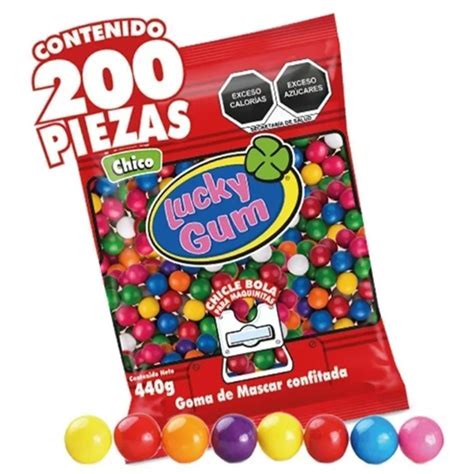 Chicle Lucky Bola 200 Pzs