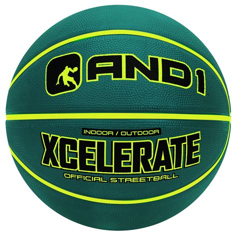 And1 Fantom Rubber Basketball And Pump