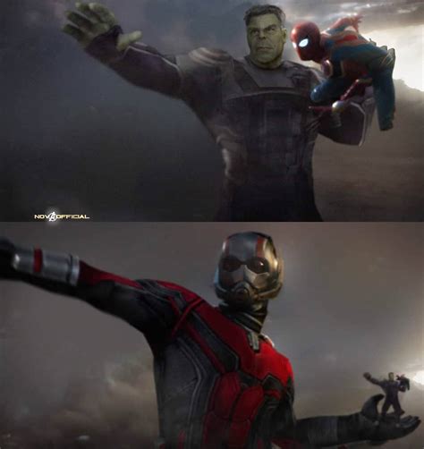 Hulk Throwing Spideyant Man Throwing Hulk By Nova Official
