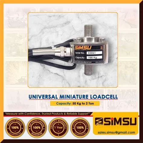 Universal Tension Compression Load Cell Threaded Pin Type At 11600