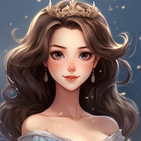 Premium Ai Image A Close Up Of A Woman With A Tia On Her Head