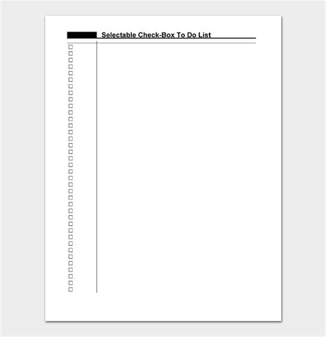 Free To Do List Templates To Edit Print