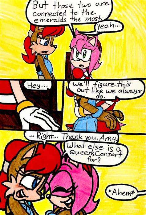Chaos Sonic Comic Sally And Amy 910 By Piplup88908 On Deviantart
