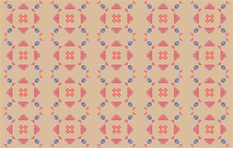 추상 민족 패턴 기하학적 요소 디자인 밝은 색상을 위한 벡터 원활한 패브릭 컬렉션 디자인 섬유 포장지 벽지 배경 바틱