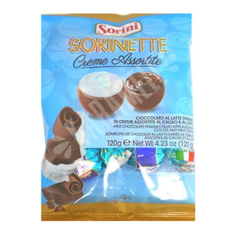 Bombons Chocolate Sorinette Creme Assortite - Sorini - Itália ...
