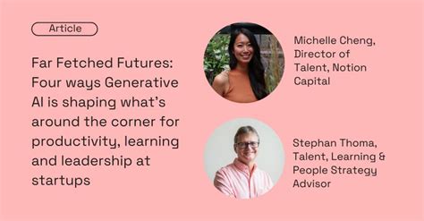 Divya Naidu On Linkedin Far Fetched Futures Four Ways Generative Ai