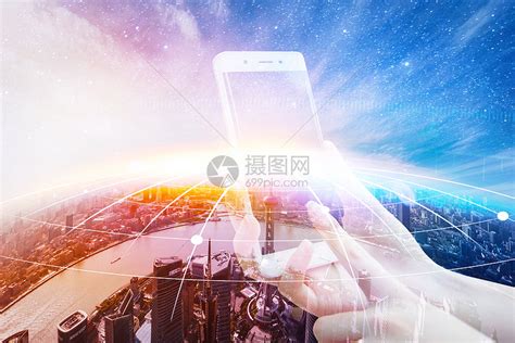 手机链接世界图片素材 正版创意图片500452480 摄图网