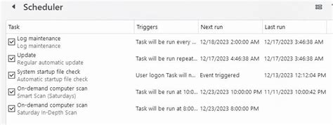 Scheduled Scan Not Running Eset Internet Security And Eset Smart