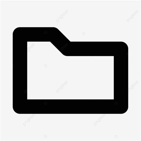 Open Folder Vector Design Images Isolated New Folder Computer Open