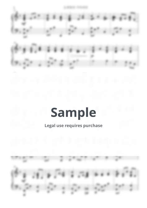 찬송가 105장 오랫동안 기다리던 Come Thou Long Expected Jesus 대강절 악보 By Sora Hong