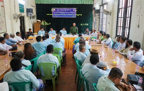 အင်းစိန်မြို့နယ်၌ ဘာသာပေါင်းစုံချစ်ကြည်ညီညွတ်ရေးအဖွဲ့၏ အလုပ်အမှုဆောင် ခန့်အပ်လွှာပေးအပ်ပွဲကျင်းပ