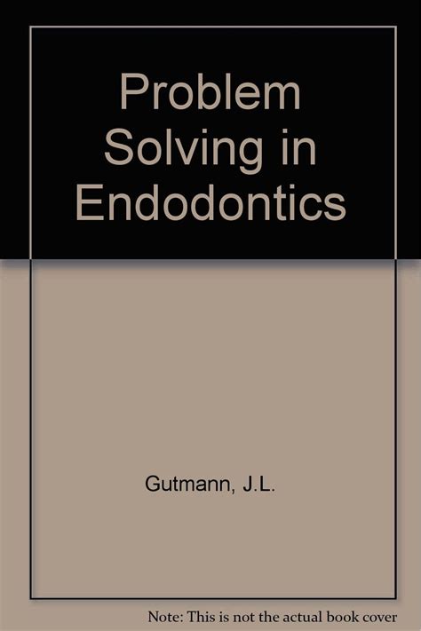 Problem Solving In Endodontics Prevention Identification And