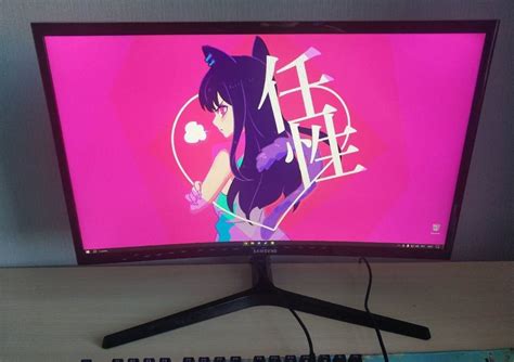 Монитор Samsung C24RG50FQI 144гц: 3 800 грн. - Монітори Одеса на Olx
