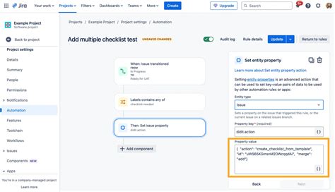 How To Add Multiple Checklists To One Jira Issue With Automation 🚀 Checklists For Atlassian Jira