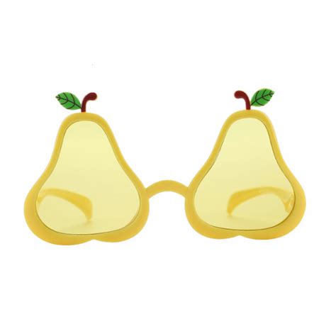 Theme Sunglasses Pear Shape Frame Sun Blocking Eyeglasses Party Eyewear
