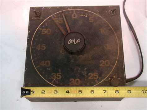 Gralab Darkroom Timer 125vac 750watts 6amps 300 Joseph Fazzio