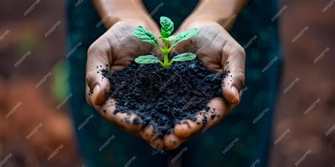 Premium Photo Embracing Biochar Compost For Sustainable Agriculture And Carbon Sequestration