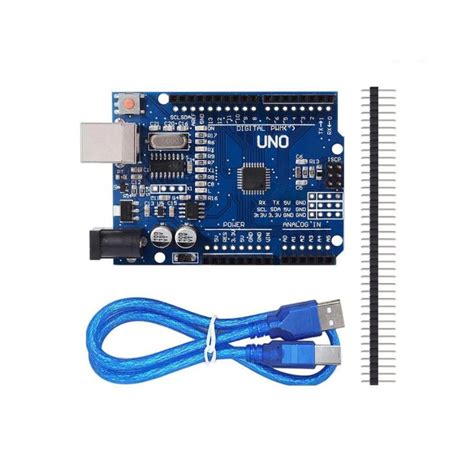 jual uno r3 arduino uno complatible atmega328p ch340 dengan kabel